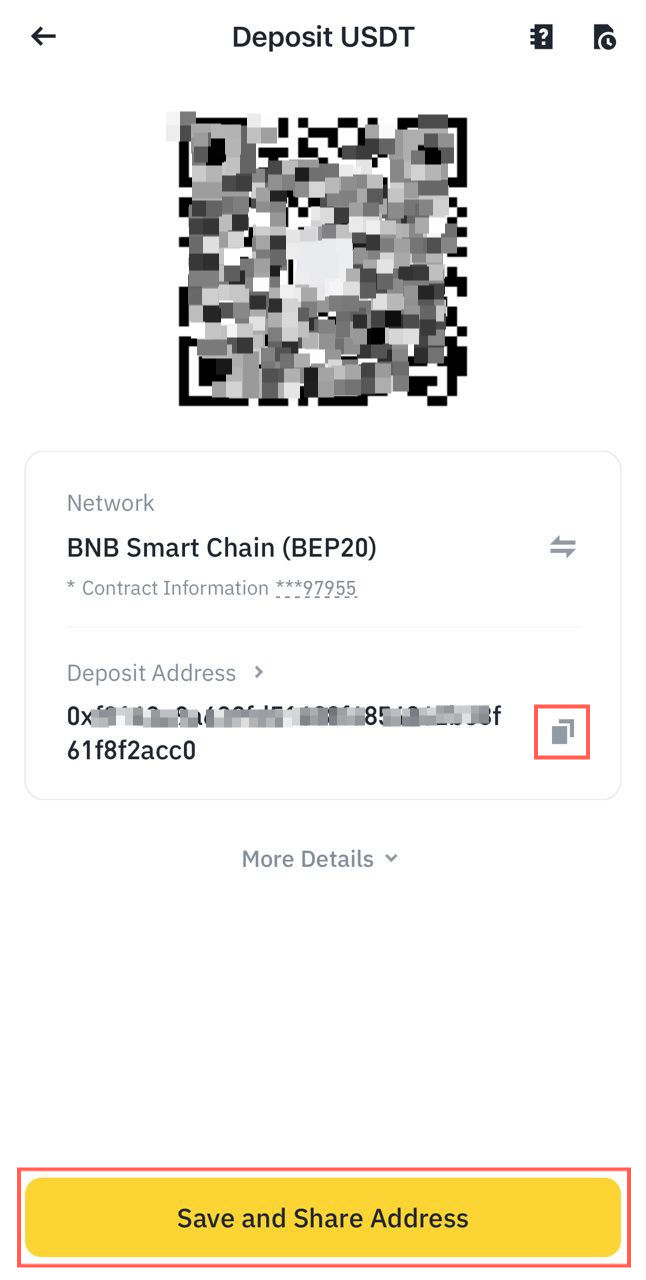 How to receive USDT on Binance from another wallet (Android step-by-step Guide) — Monierate